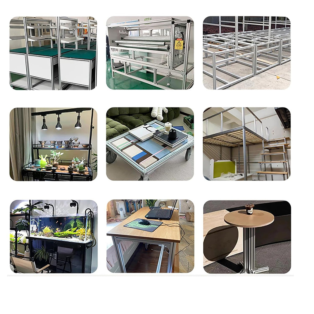Lucky Extruded Aluminium Alloy T Slot V Slot Profile Rail Section ...