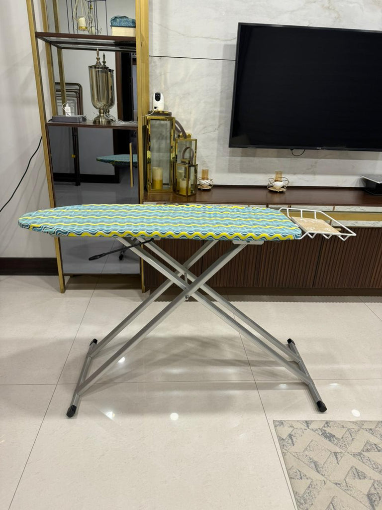 Lisbon Ironing Stand with Aluminium Legs - Multi Height Control Techno ...