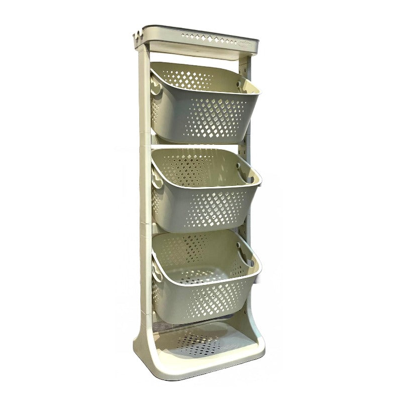 Multi-Purpose 3-Tier Storage Basket: A Space-Saving Solution for Your ...