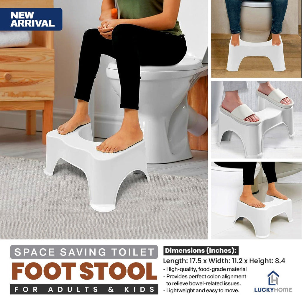 Elderly Care Set: Showering Chair, Grab Handle & Toilet Foot Stool ...